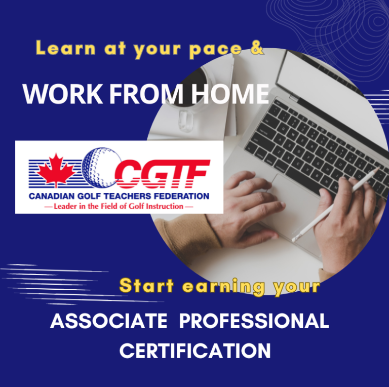 Associate Teaching Professional Home Study | Canadian Golf Teachers ...